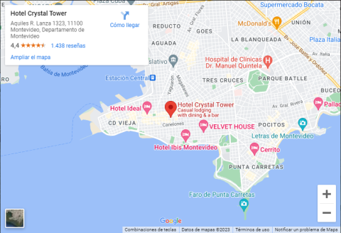 Contacto | Crystal Tower Hotel